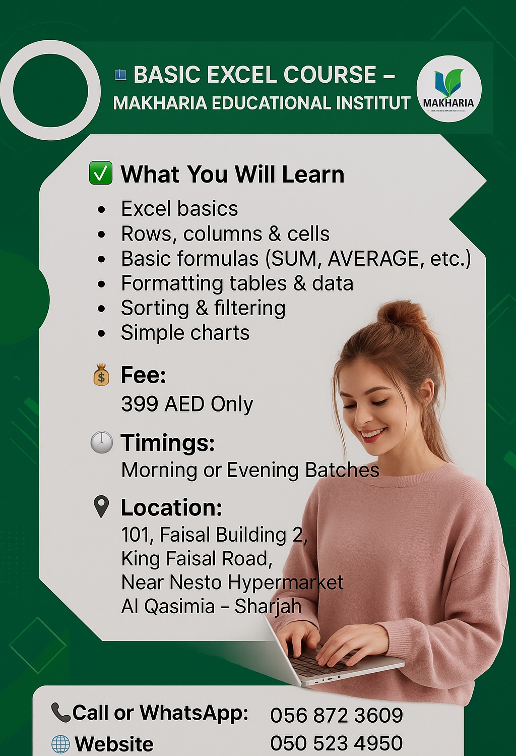 Excel Visual Reports with Pie Charts - Gulf News Classifieds